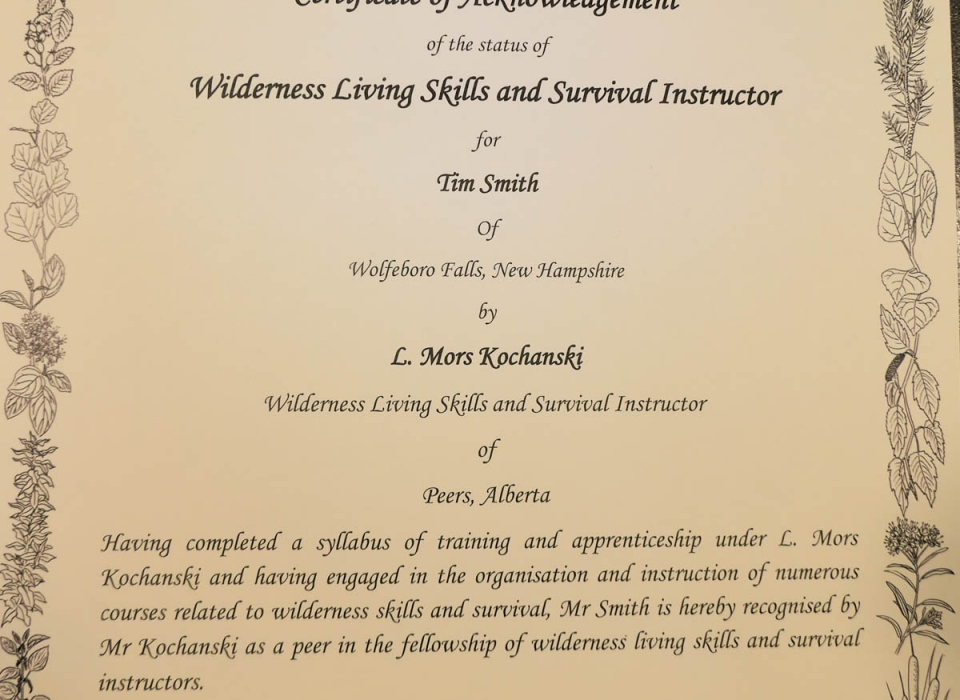 Jack Mountain Bushcraft School Media