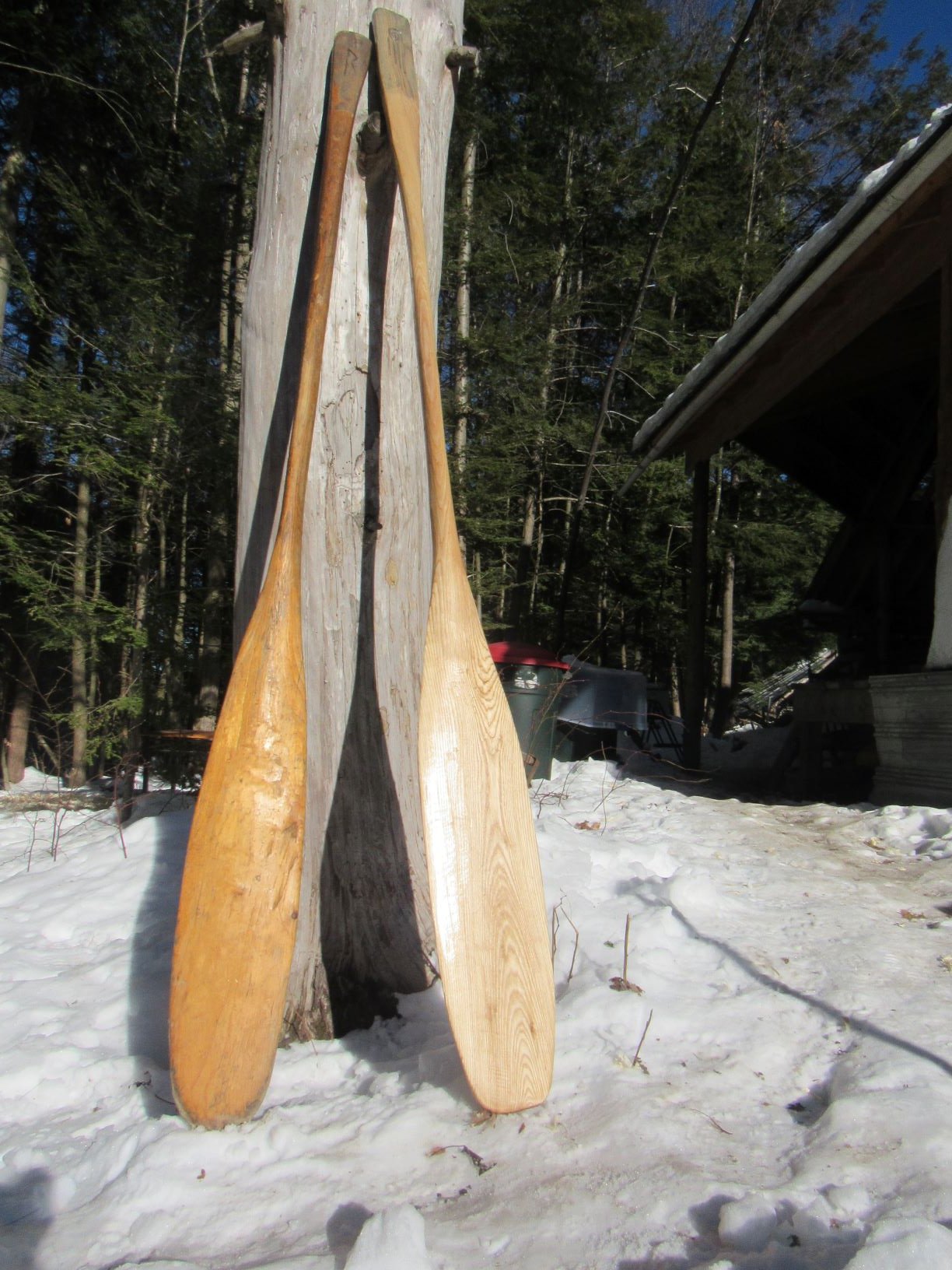 Custom Handmade Canoe Paddles In Southern Vermont